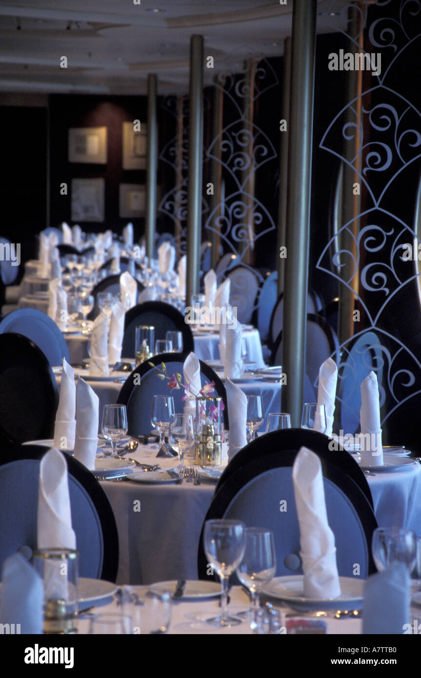 Trellis Restaurant aboard Celebrity Infinity cruise ship Stock Photo ...