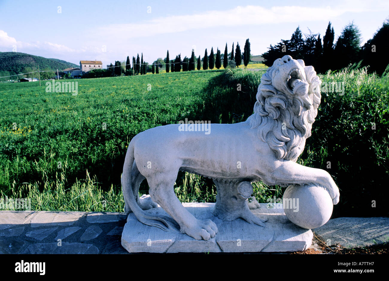 Italy, Umbria region, Amelia village Stock Photo - Alamy