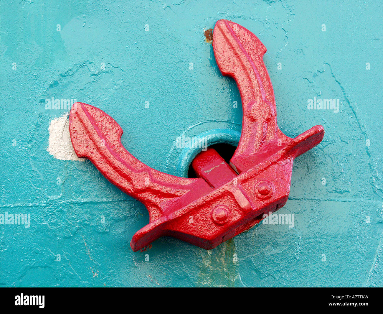 Close-up of anchor Stock Photo - Alamy