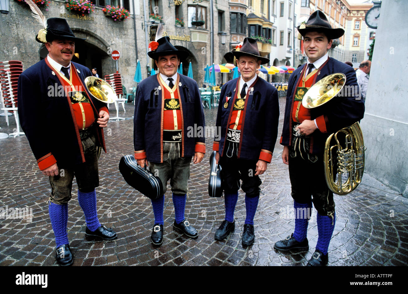 Costume folklore tyrol hi-res stock photography and images - Alamy