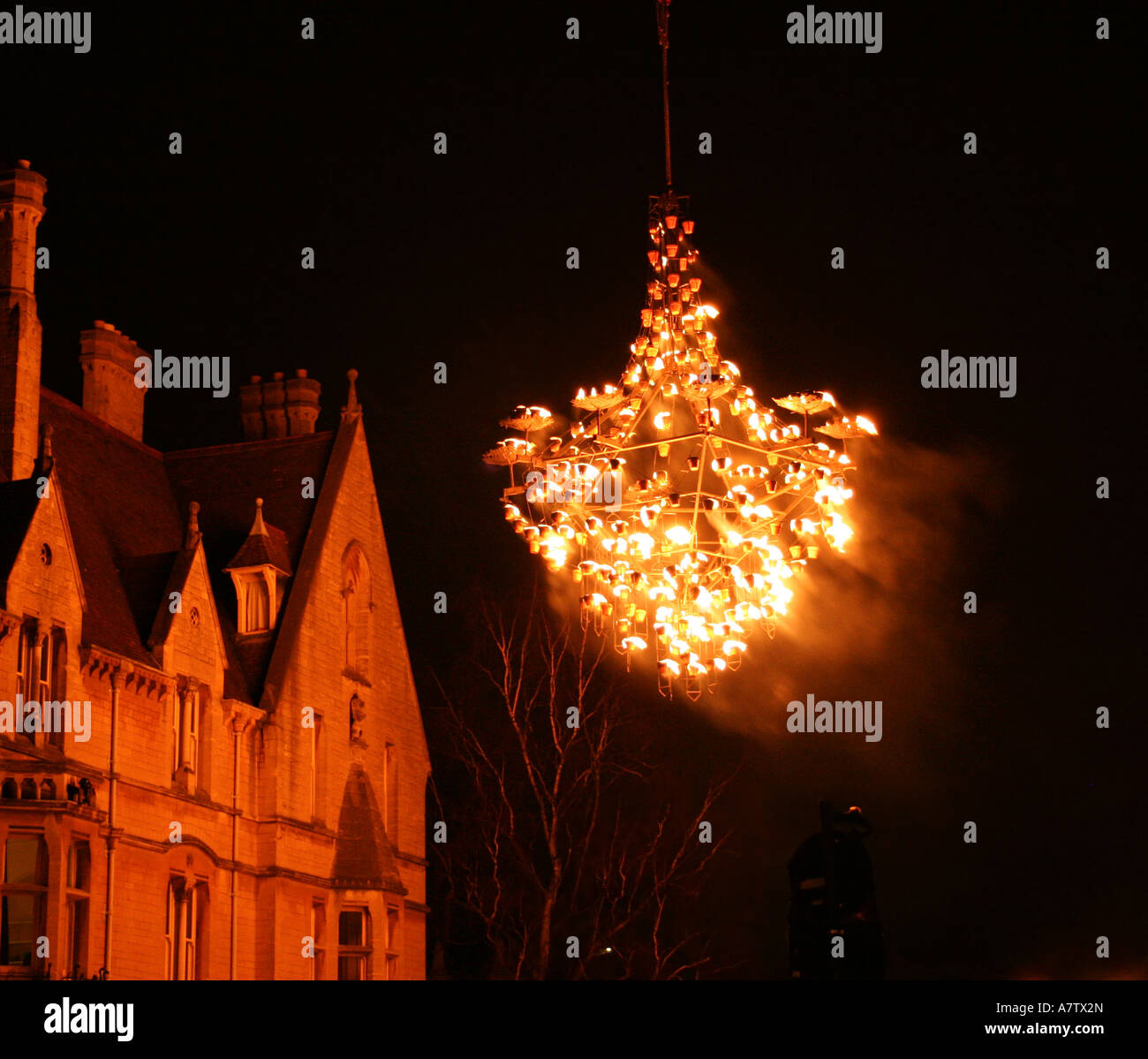 Luminox festival lights in Oxford on 17th march 2007 to celebrate 1000 ...