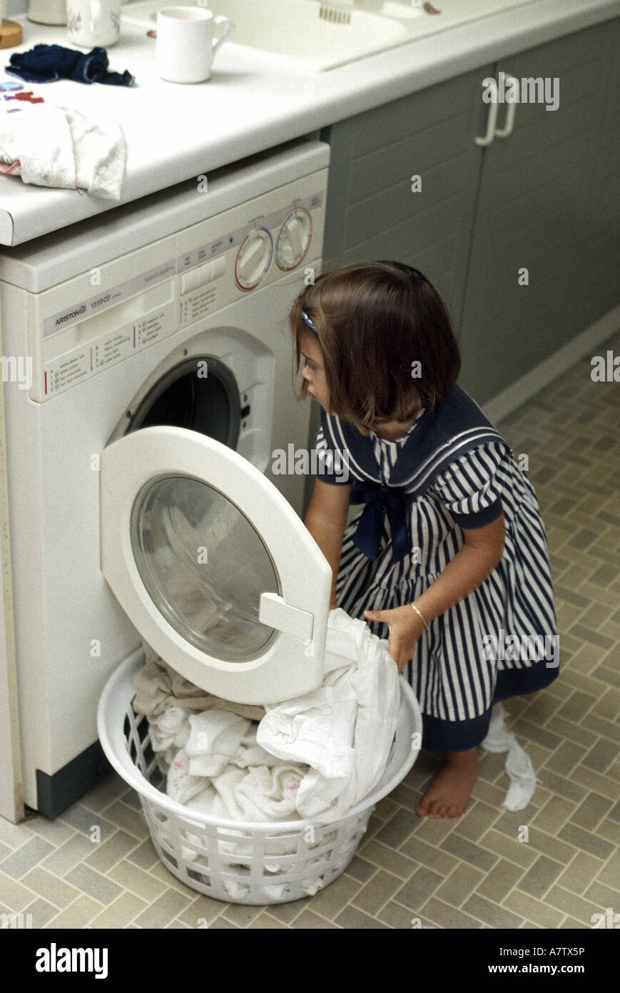 Child Washing Machine Stock Photos & Child Washing Machine Stock Images ...