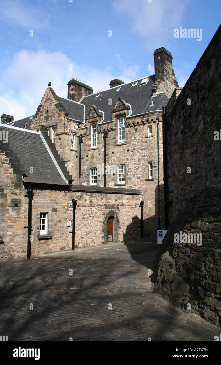 Building Inside Edinburgh Castle High Resolution Stock Photography and ...