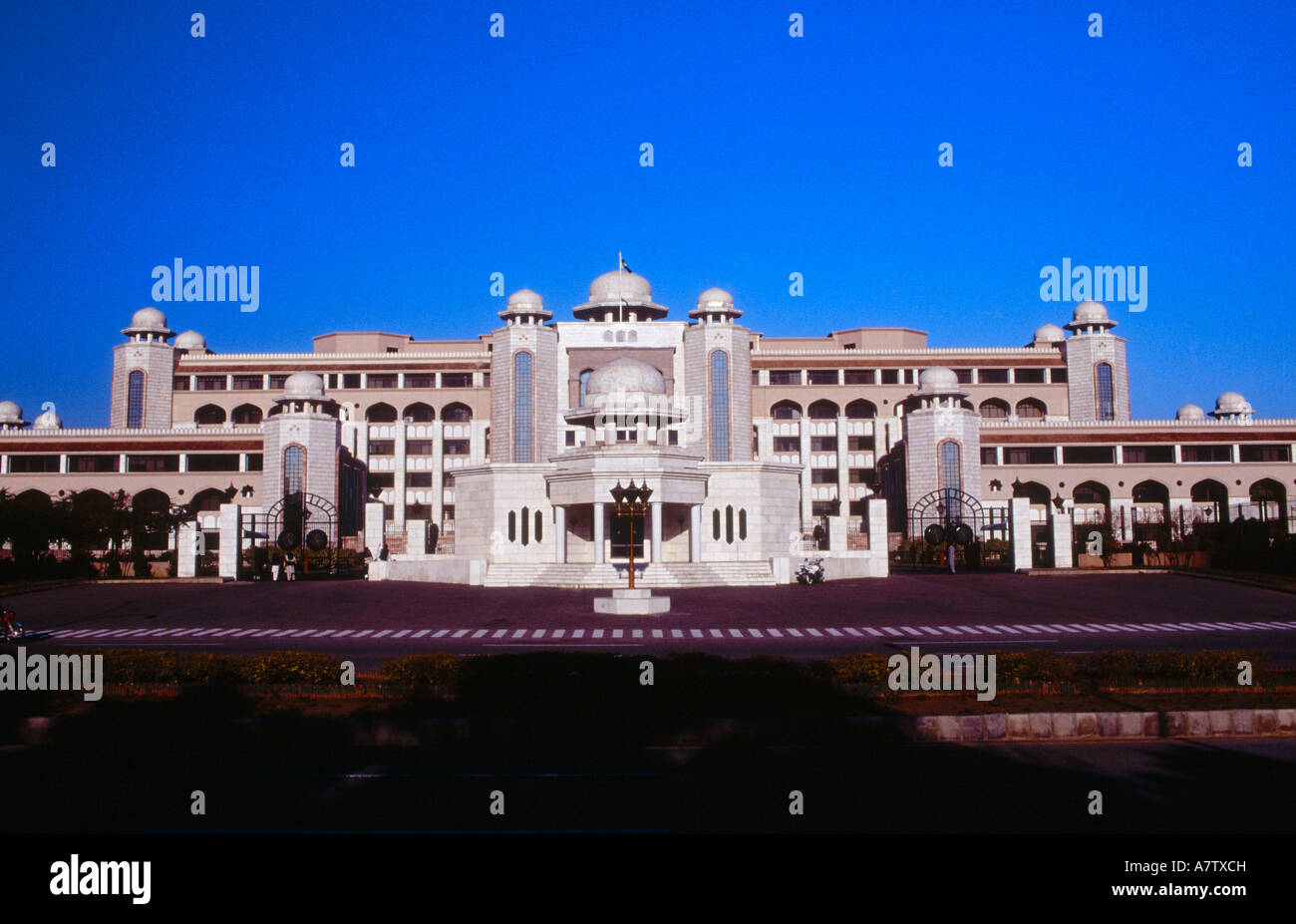 Facade of government building, Islamabad, Pakistan Stock Photo - Alamy