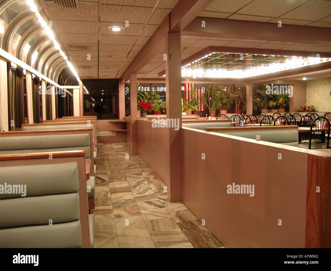 Inside a New Jersey Diner Stock Photo - Alamy