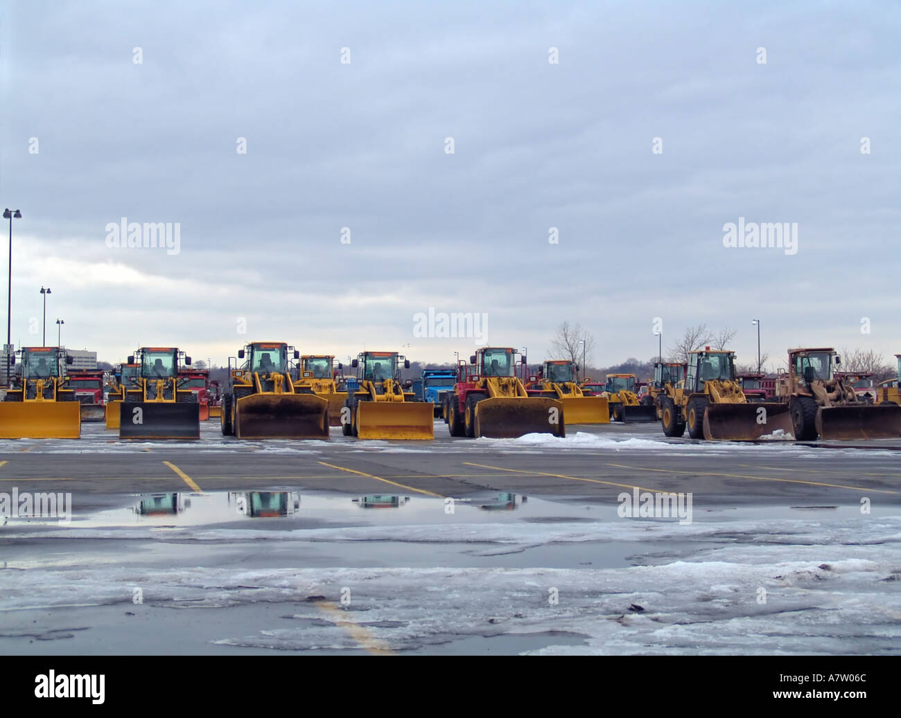 Snow Removal Trucks Stock Photo - Alamy