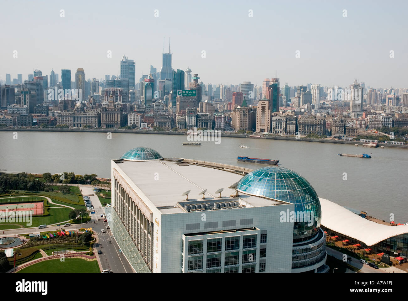 Huangpu River , Shanghai , China Stock Photo - Alamy