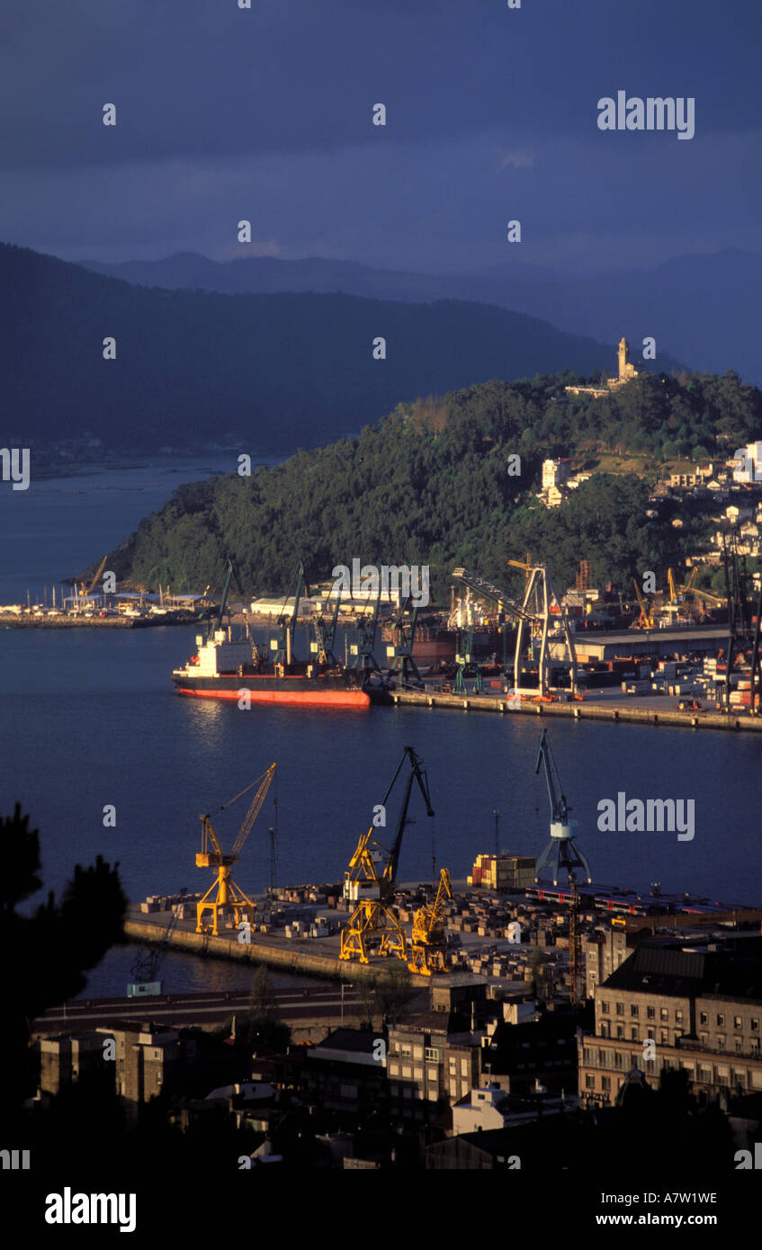 Spain, Galicia, Vigo harbour Stock Photo - Alamy