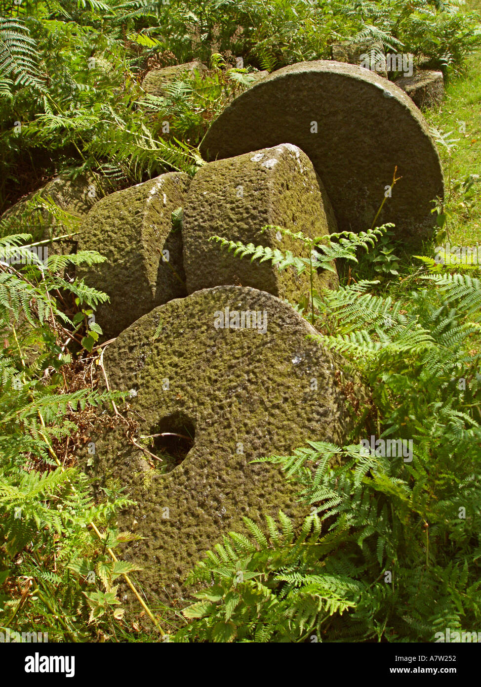Padley millstones hi-res stock photography and images - Alamy