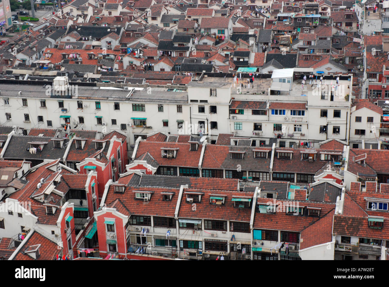 Rooftops shanghai china hi-res stock photography and images - Alamy