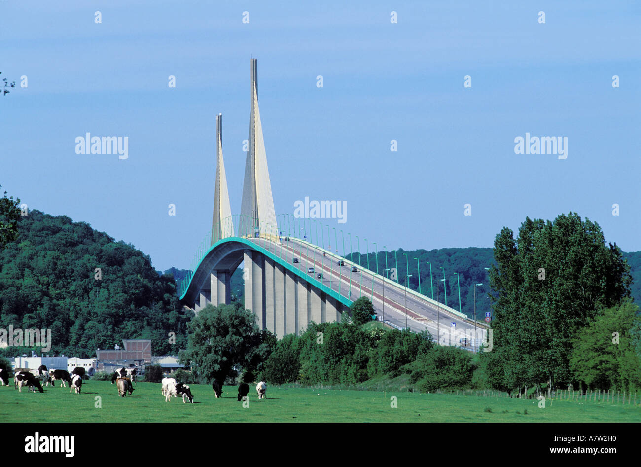 Brotonne bridge hi-res stock photography and images - Alamy