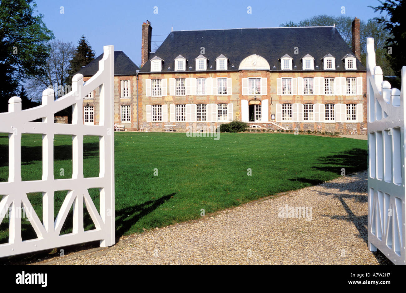 France, Seine Maritime, Landel castle Stock Photo - Alamy