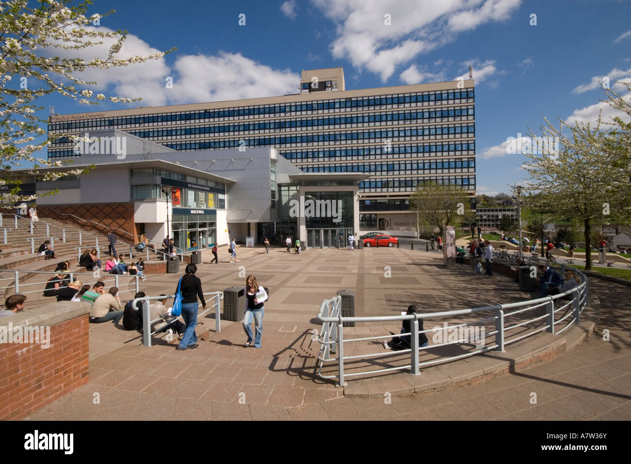 Sheffield Hallam University UK Stock Photo - Alamy