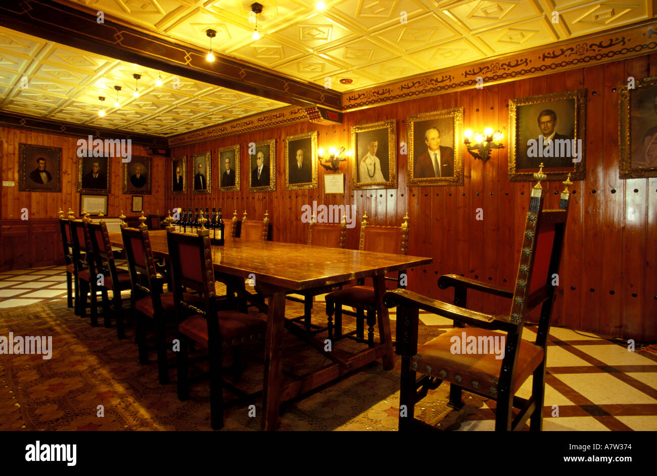 Ancestors Room at the bodega Barbadillo, only for family members ...