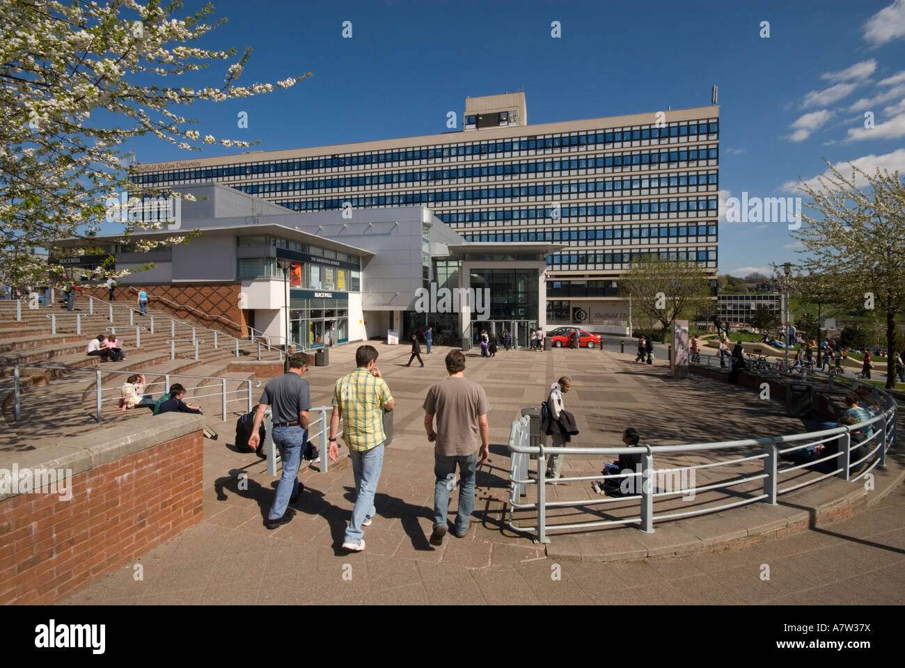 Sheffield Hallam University UK Stock Photo - Alamy