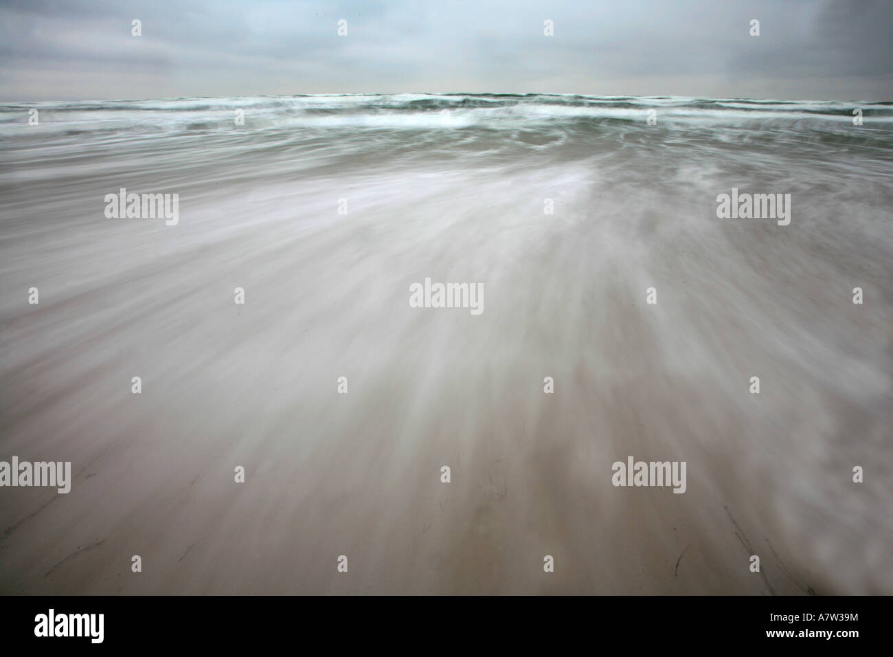 beach with surge, Germany, Ruegen, Binz Stock Photo - Alamy
