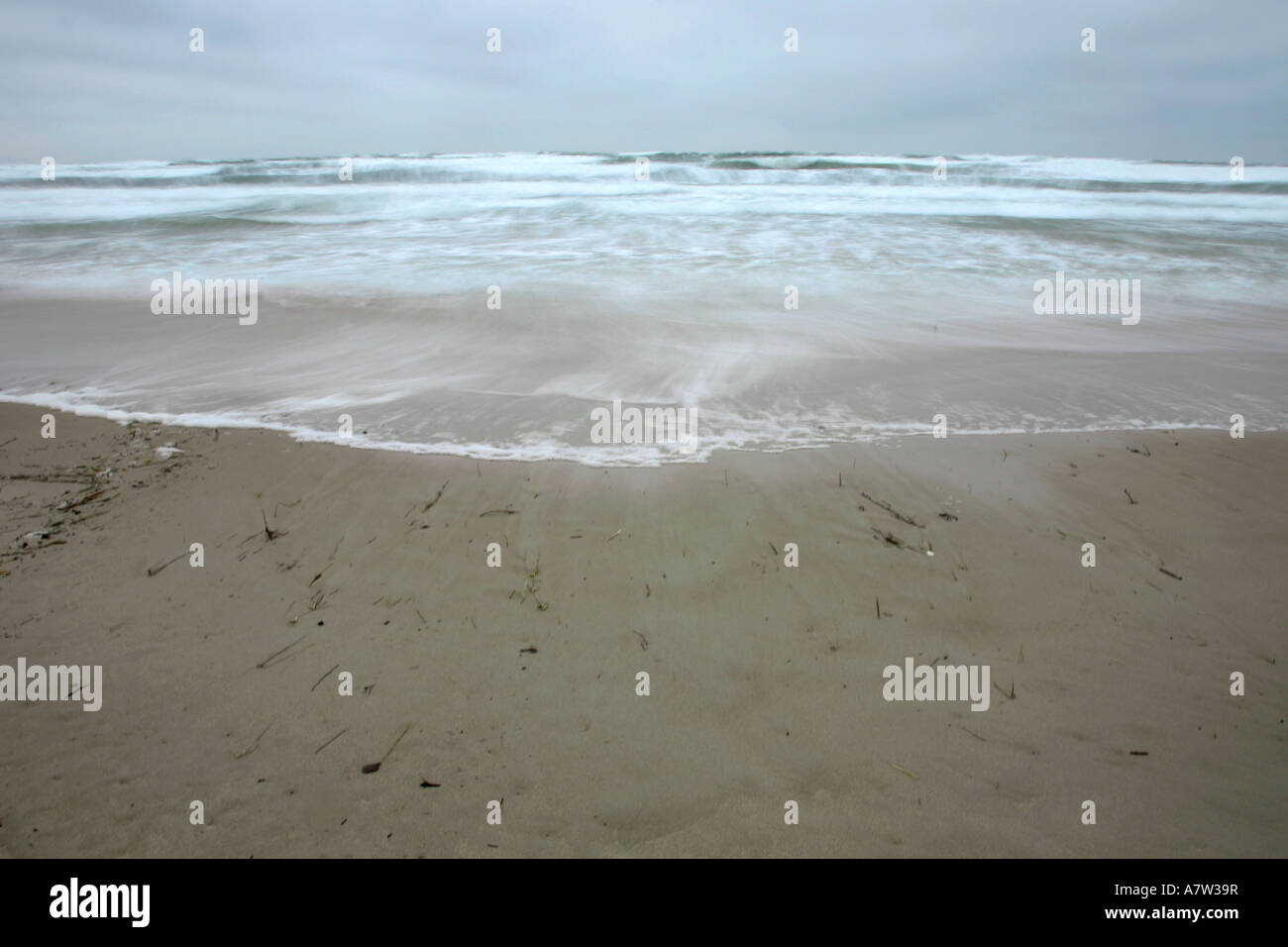 beach with surge, Germany, Ruegen, Binz Stock Photo - Alamy