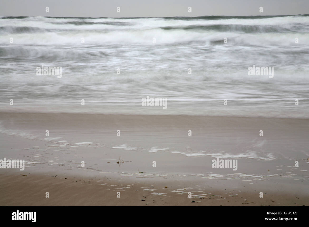 beach with surge, Germany, Ruegen, Binz Stock Photo - Alamy