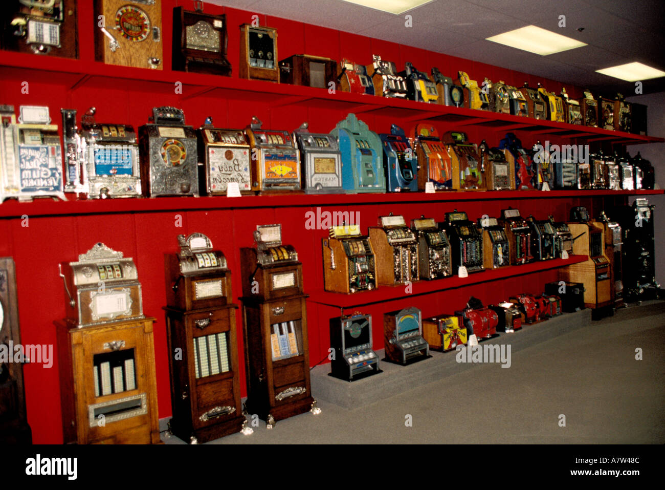 Slot Machine Museum Las Vegas Nevada Stock Photo - Alamy