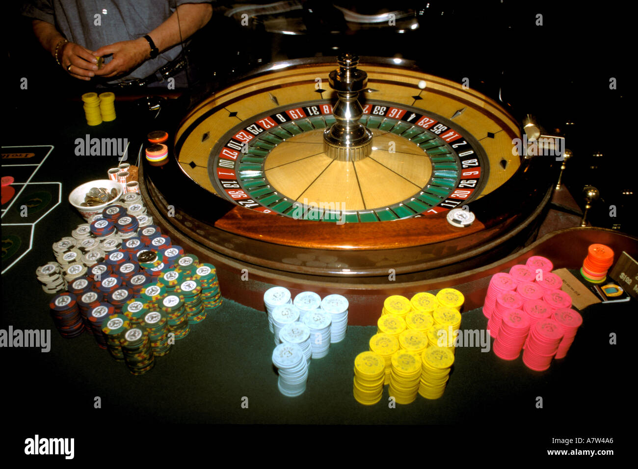 Las vegas casino roulette wheel hi-res stock photography and images - Alamy