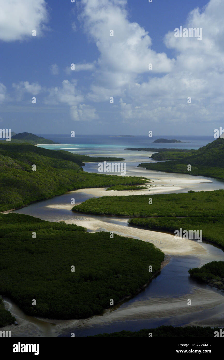 Whitehaven beach australia resort hi-res stock photography and images ...