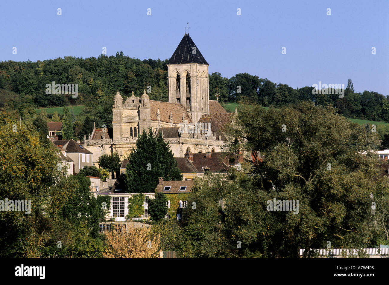 Landscape at vetheuil hi-res stock photography and images - Alamy