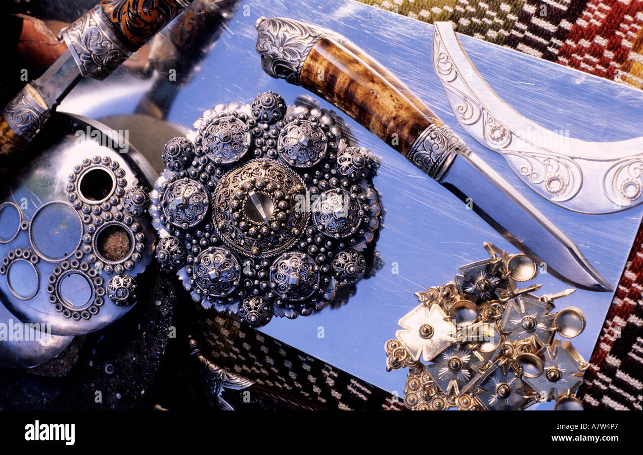 Lapps knife and silver jewels hi-res stock photography and images - Alamy