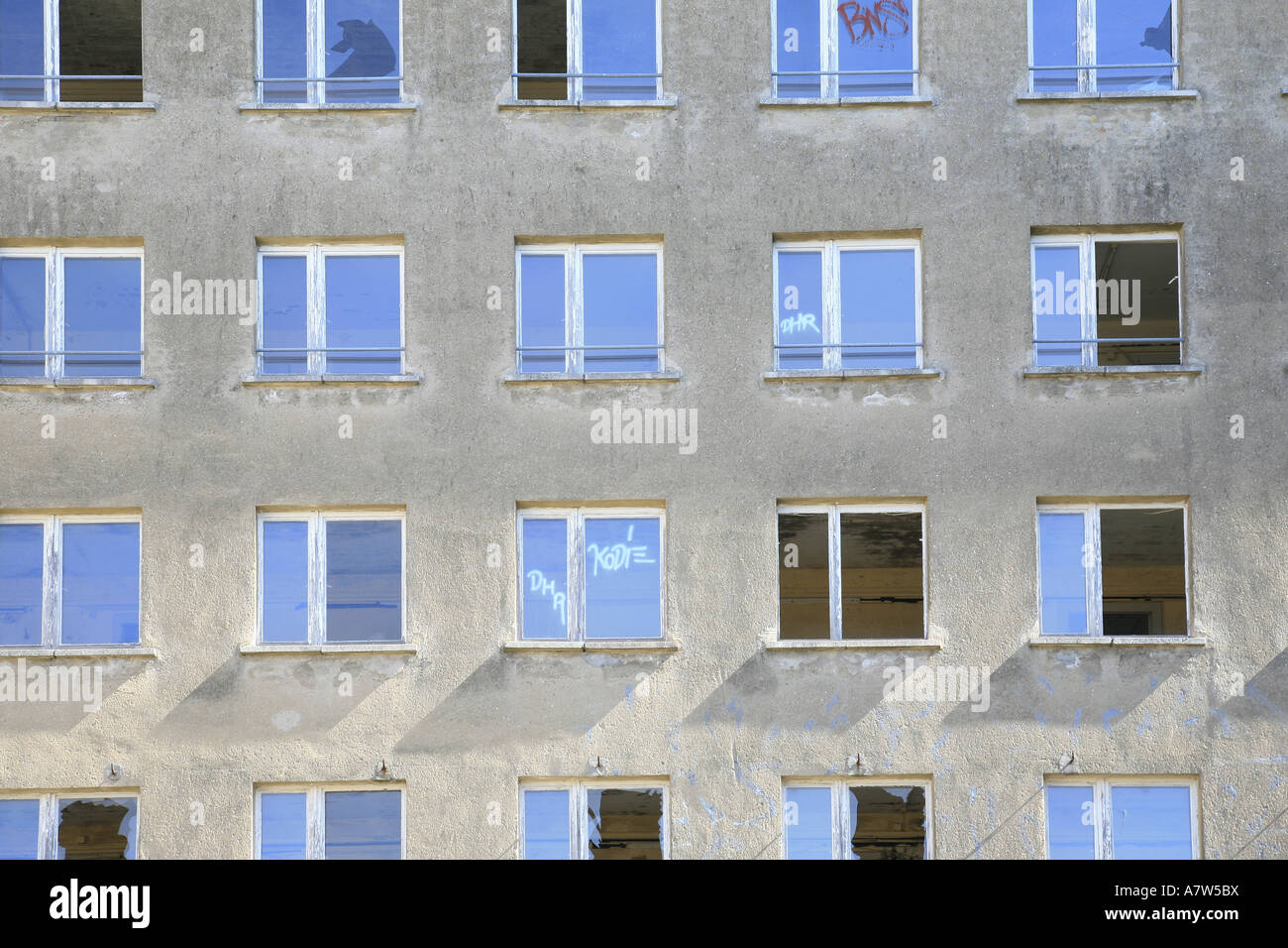 kdf spa Colossus of Prora of the Third Reich on the island Ruegen ...