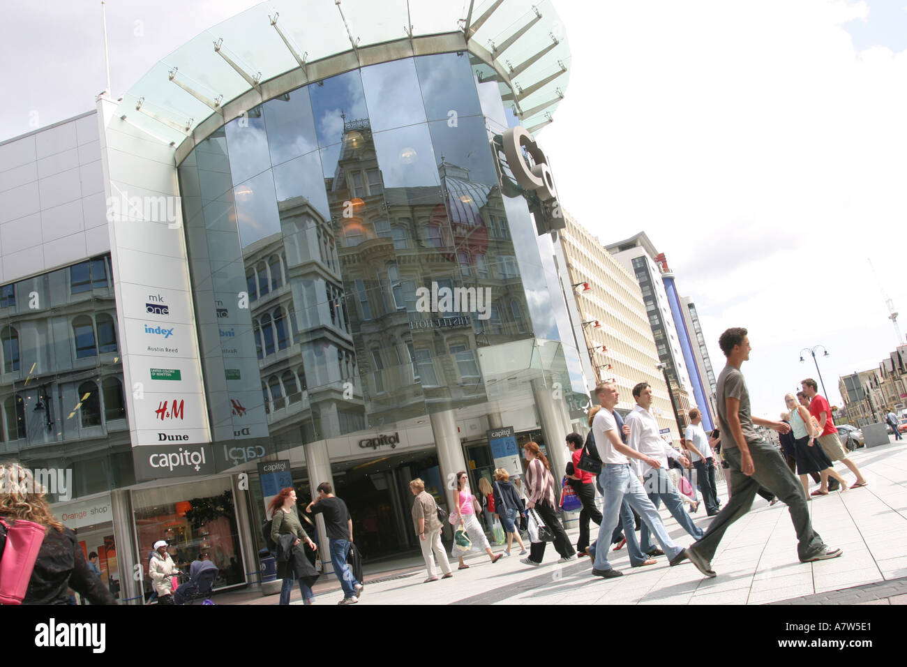 Capitol Shopping Centre in Queen Street Cardiff City Centre South ...