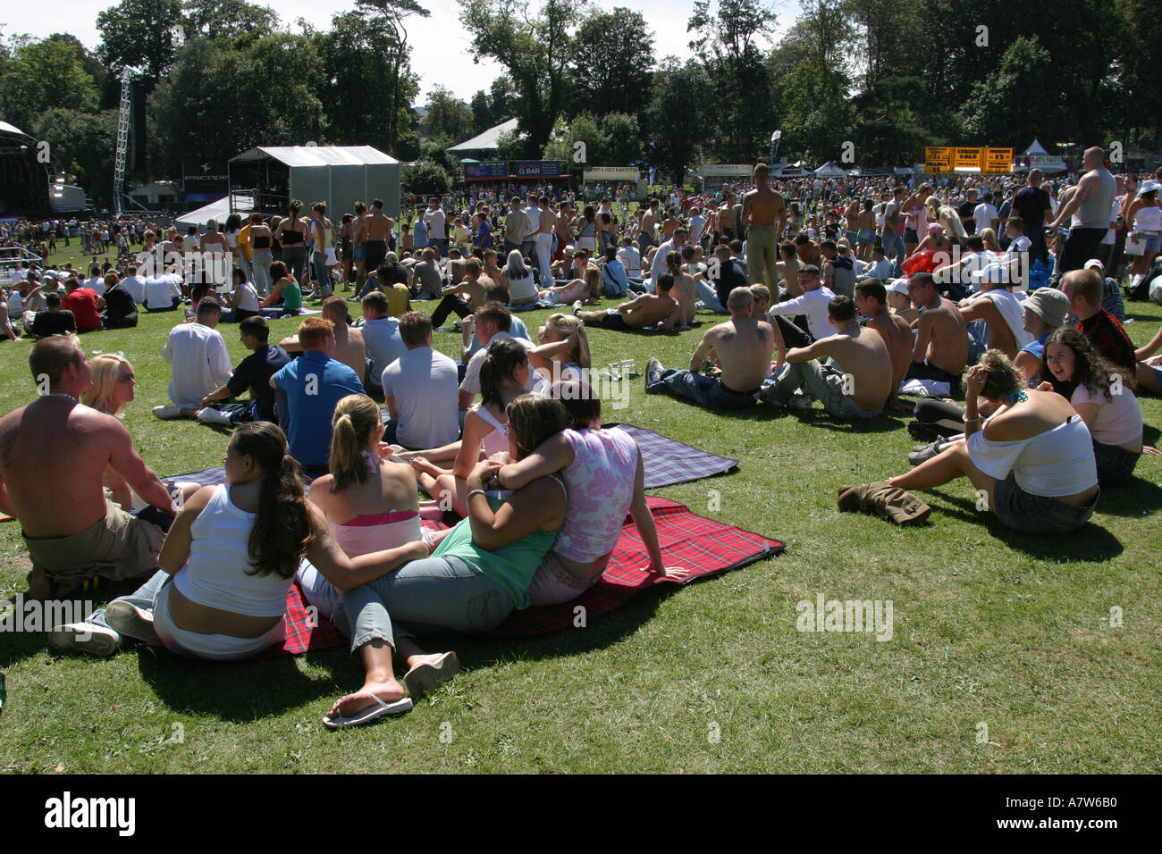 Music festival singleton park swansea hi-res stock photography and ...