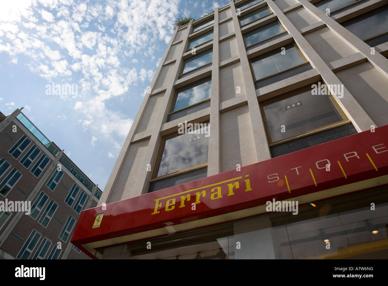 Ferrari italy milan store hi-res stock photography and images - Alamy