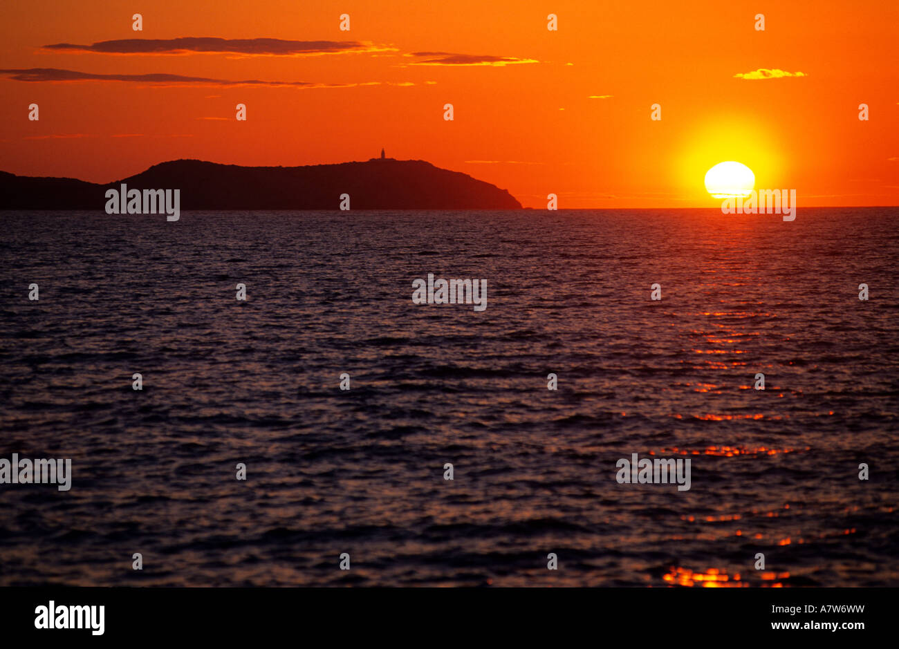 Balearic sunset hi-res stock photography and images - Alamy