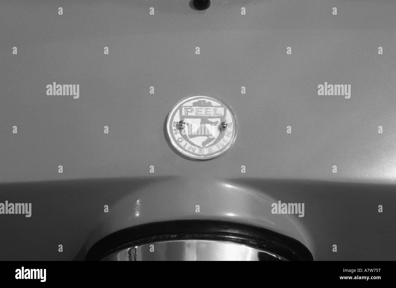 Peel P50. Isle of Man car manufacturer Stock Photo - Alamy