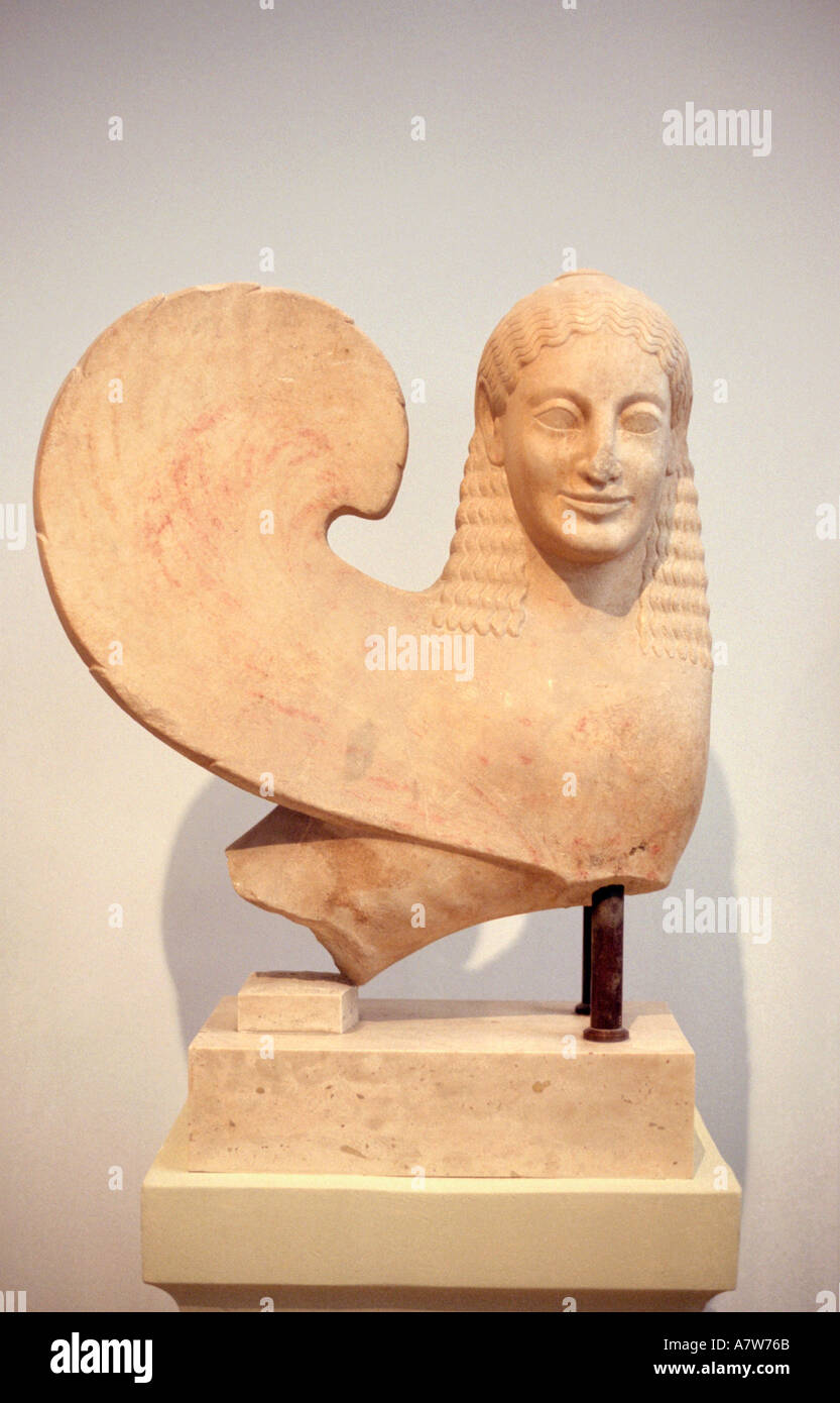 Statue sphinx athens hi-res stock photography and images - Alamy