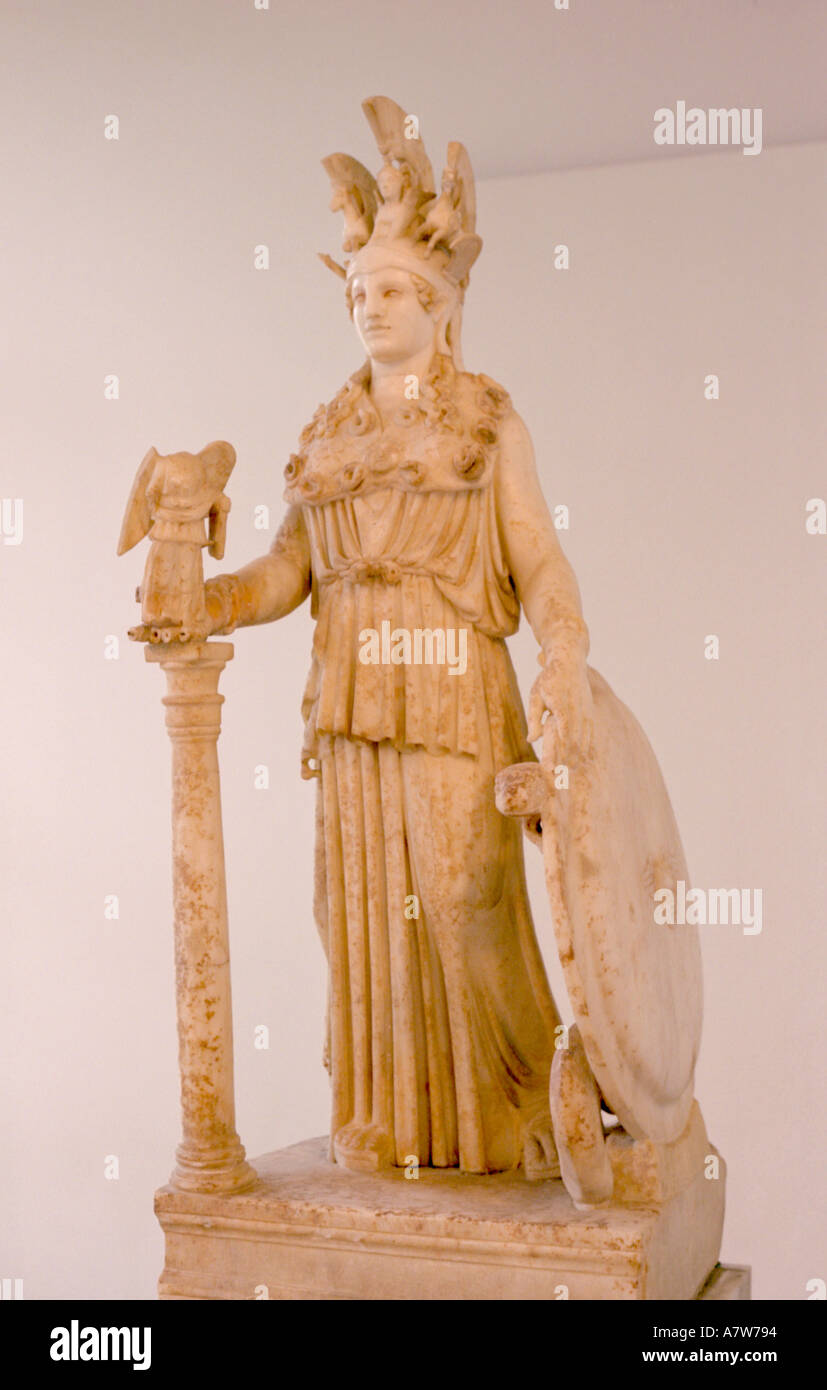 Varvakeion Athena National Archaeological Museum Athens Stock Photo - Alamy