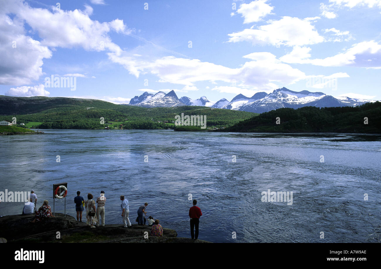 Saltstraumen Maelstrom Bodo Norway Stock Photo - Alamy