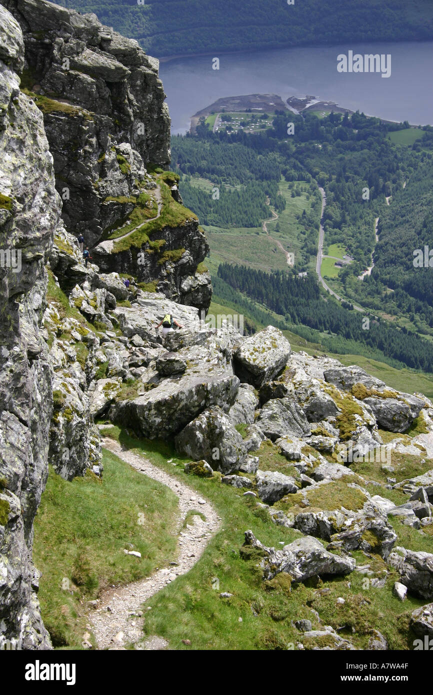 Path to The Cobbler Stock Photo - Alamy