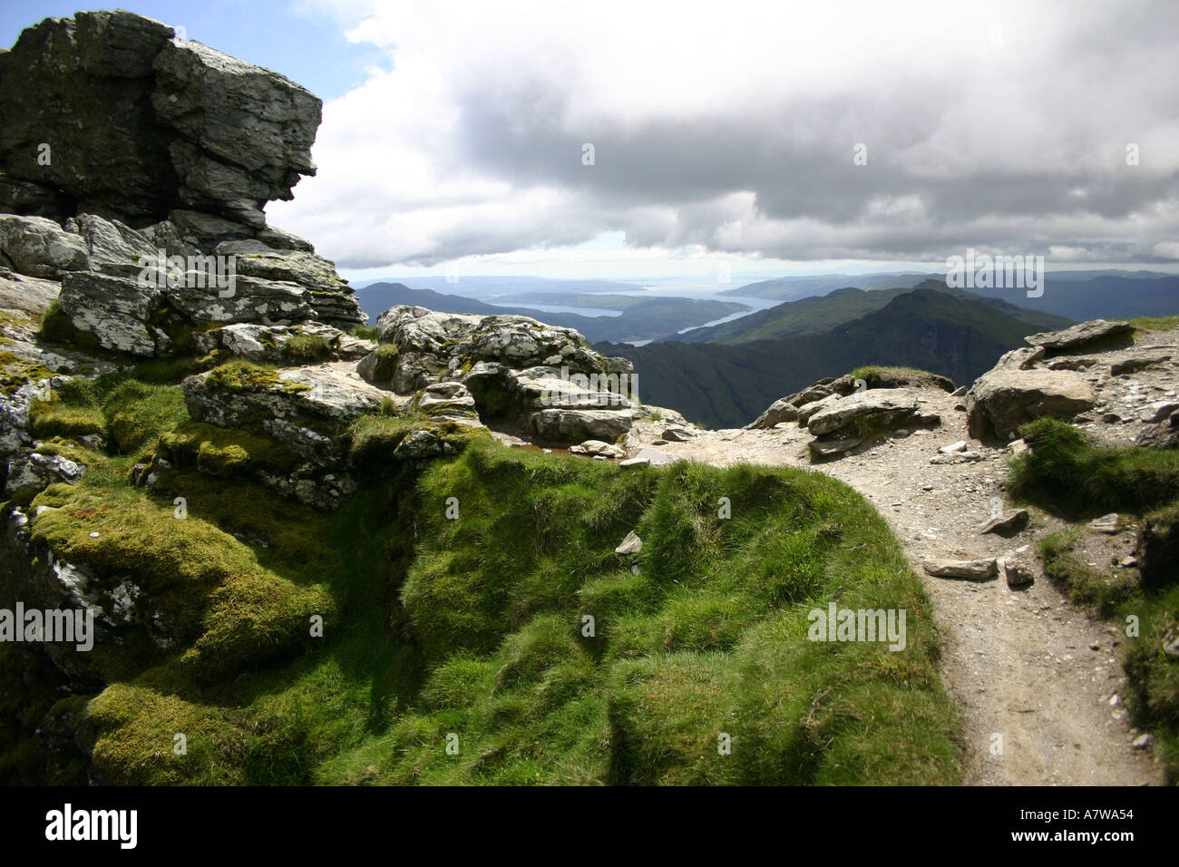 Path to The Cobbler Stock Photo - Alamy