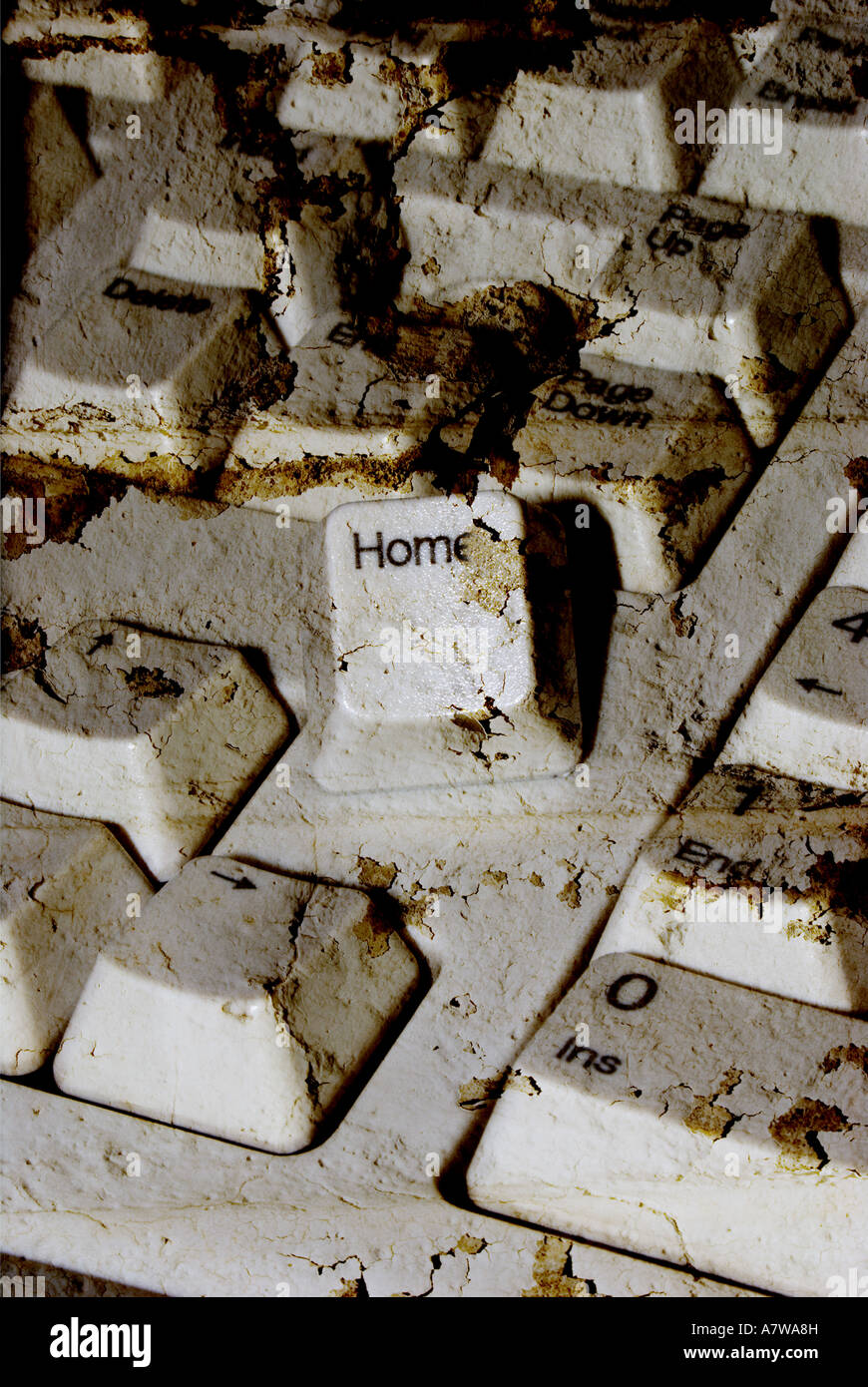 Digital Art Weathered Keyboard - outdated technology concept Stock ... Digital Art Weathered Keyboard - outdated technology concept Stock ...