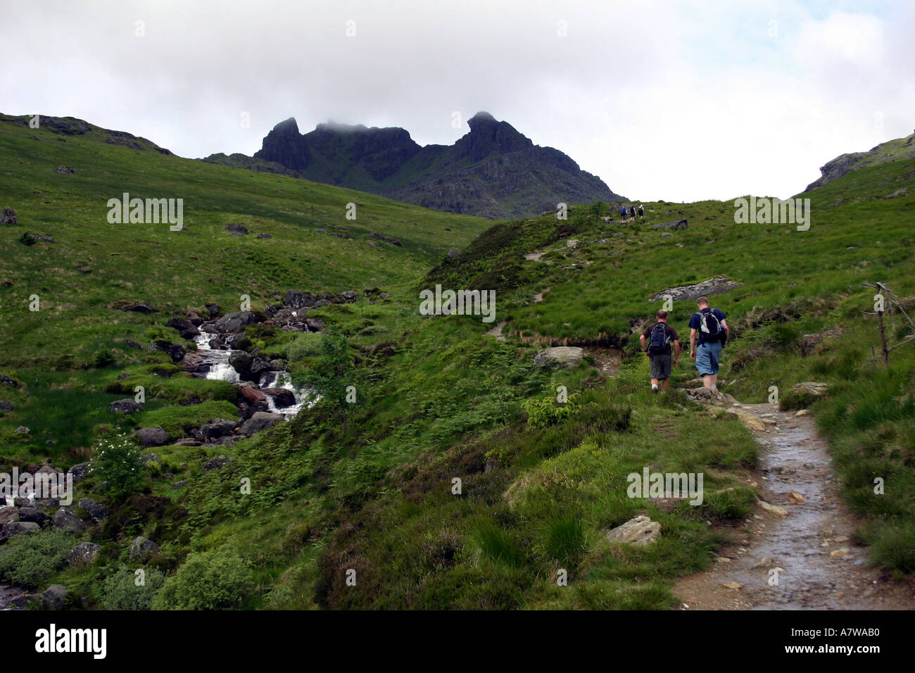 Path to The Cobbler Stock Photo - Alamy