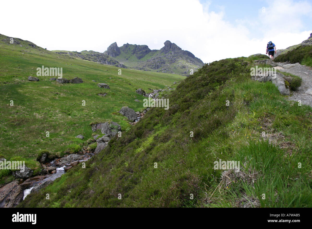 Path to The Cobbler Stock Photo - Alamy