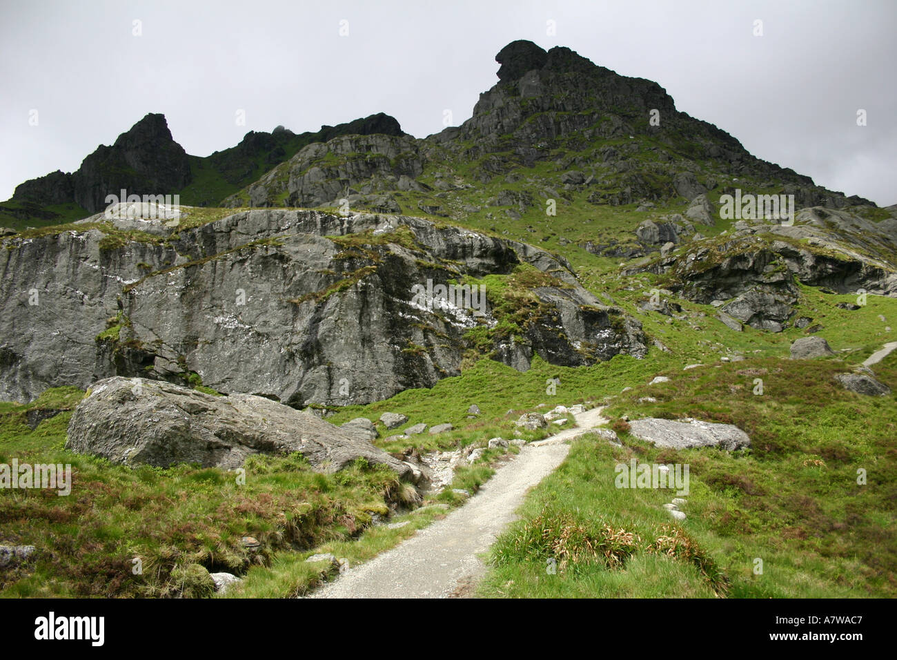 Path to The Cobbler Stock Photo - Alamy