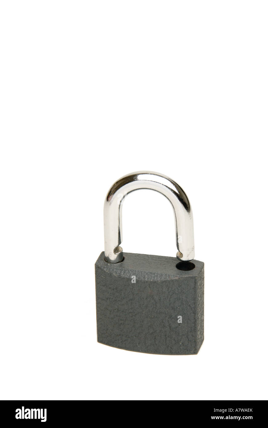 Lock Isolated on white background Conceptual Stock Photo - Alamy