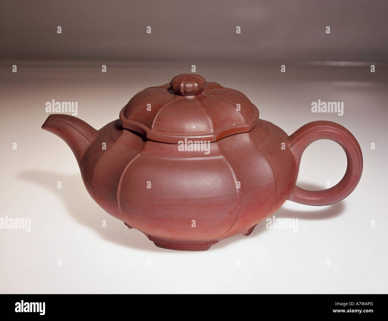 household, dishes, tea pot, stoneware, China 19th century, private ...