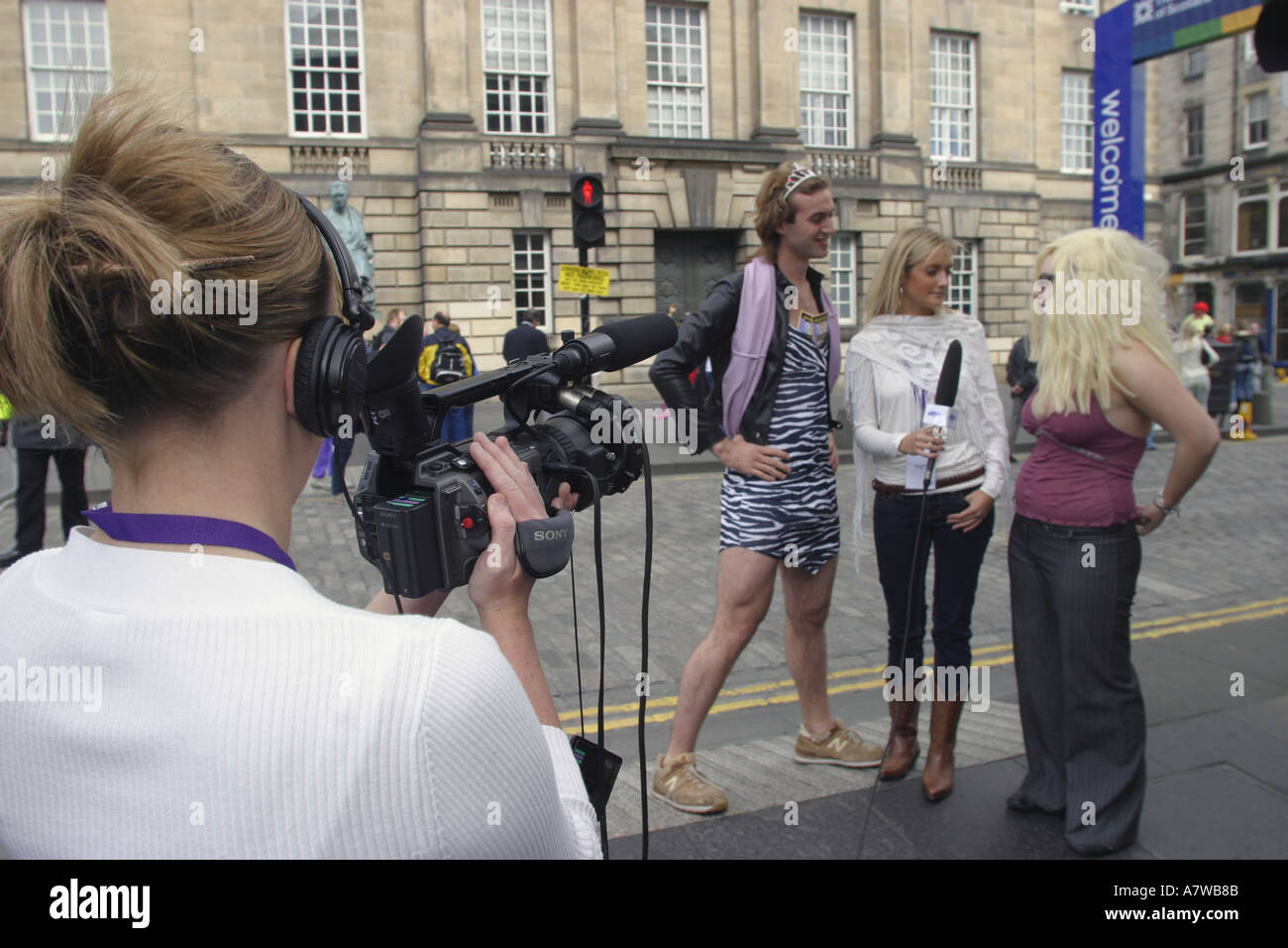 Edinburgh Festival August 2004 Stock Photo - Alamy