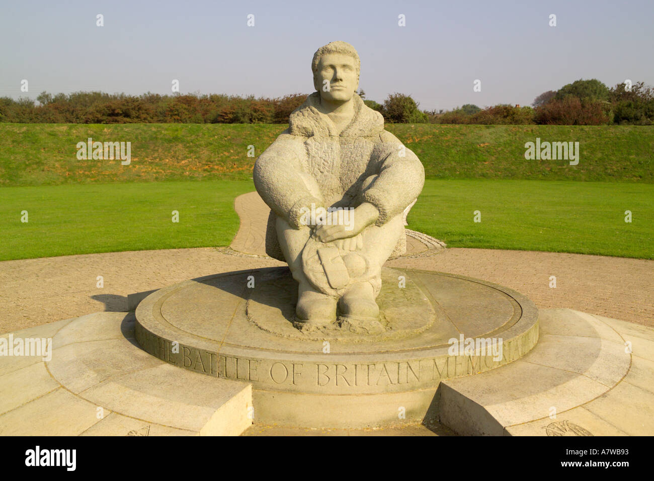 The Battle of Britan memorial Capel le Ferne Near Folkstone Kent ...