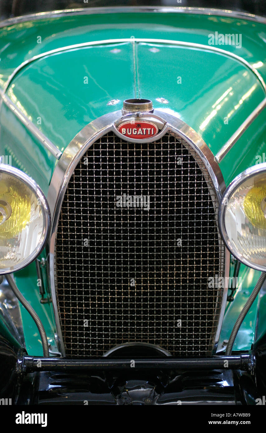 Front grille vintage bugatti car hi-res stock photography and images ...
