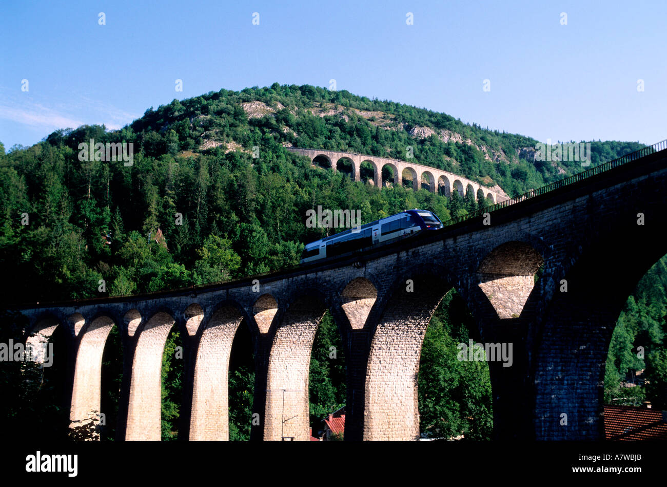 Train bridges hi-res stock photography and images - Alamy
