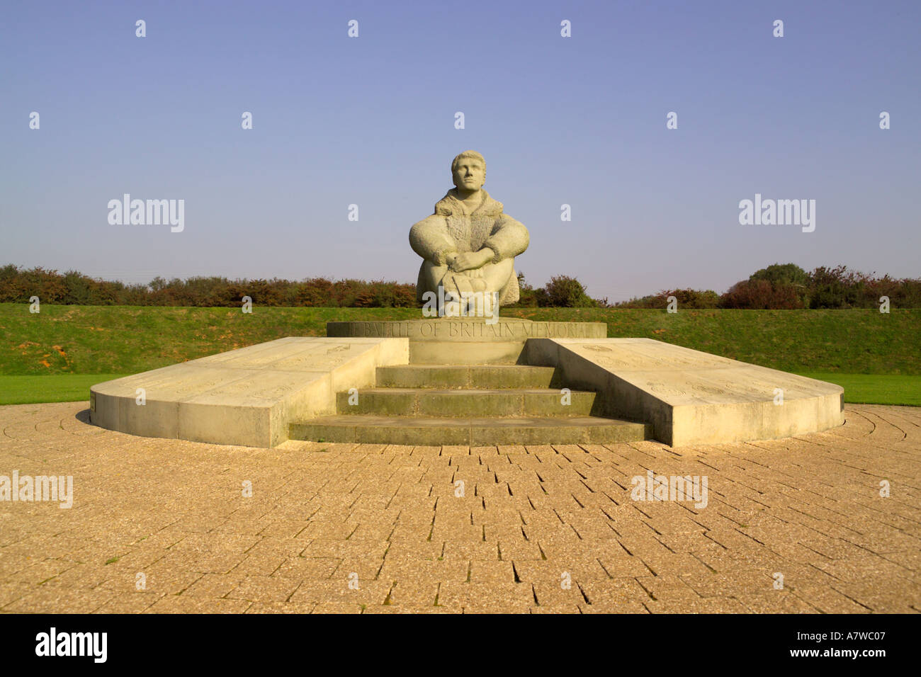The Battle of Britan memorial Capel le Ferne Near Folkstone Kent ...