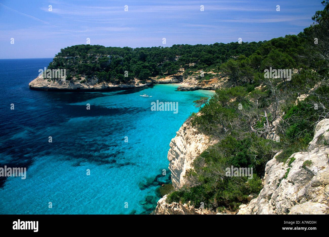 Cala mitjaneta hi-res stock photography and images - Alamy